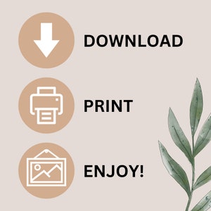 Printable Nature-inspired Digital Wall Art, “the Ravine” Neutral Home ...