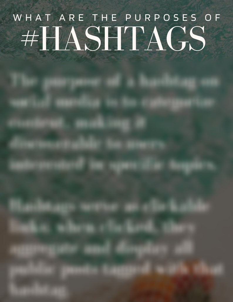 How to Use Hashtags - Etsy