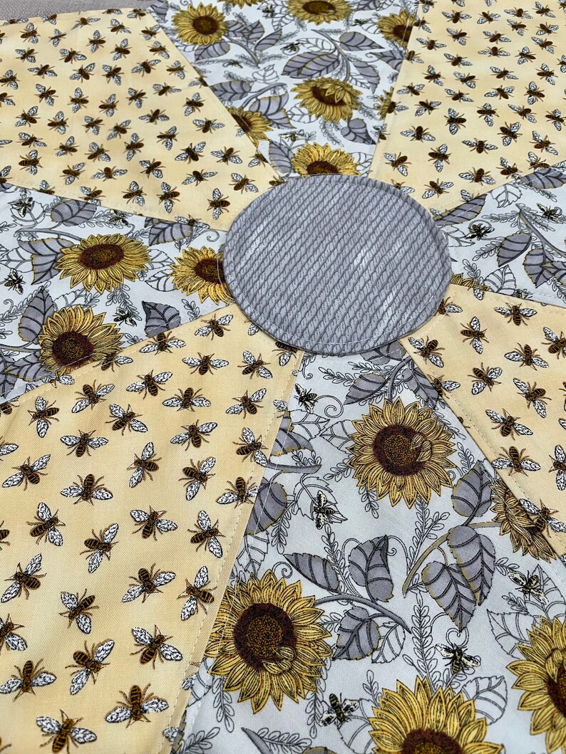 Quilted Table Topper, Free Shipping! - Etsy