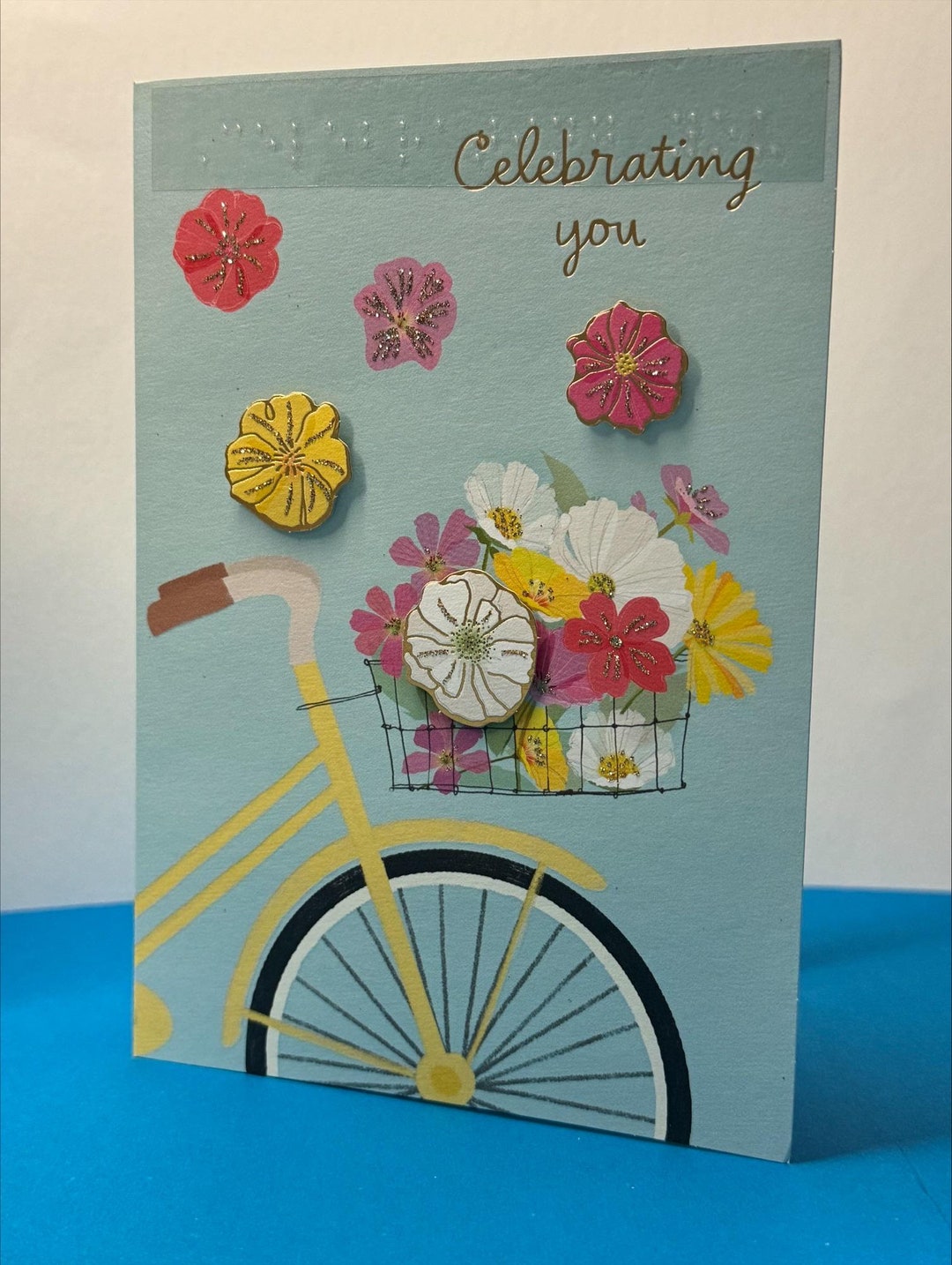 Braille Friendship Greeting Card for Blind and Visually Impaired With Tactile 3D Graphics, for ...