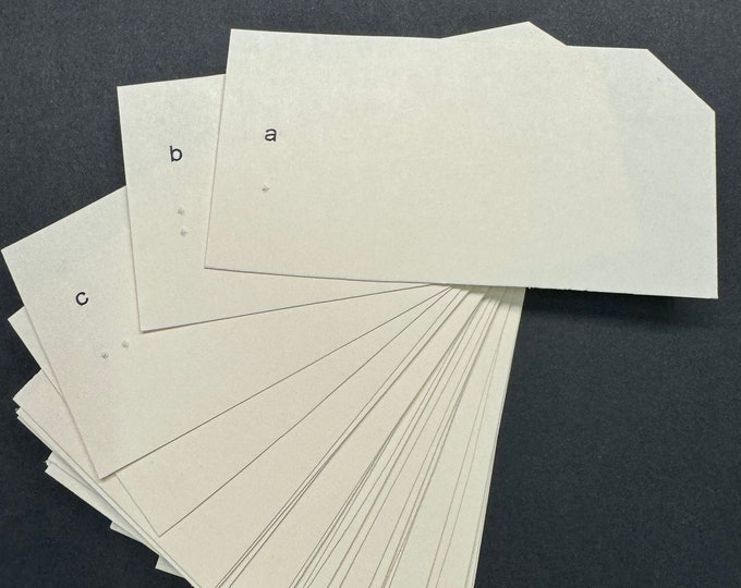 Braille Raised Tactile ABC Alphabet Flashcards for Learning Braille ...