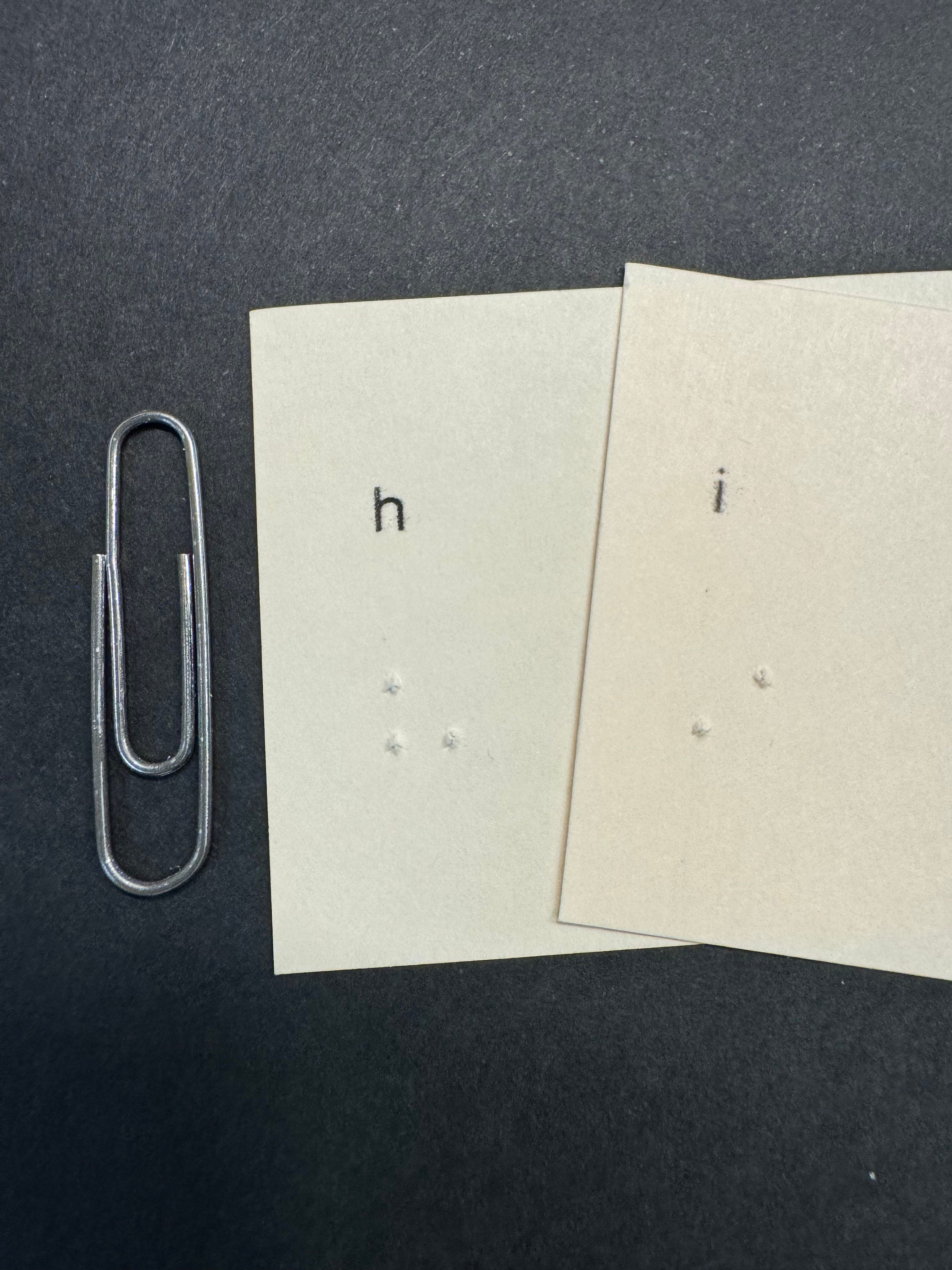 Braille Raised Tactile ABC Alphabet Flashcards for Learning Braille ...