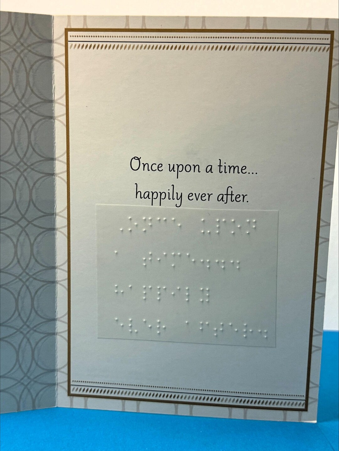 Braille Greeting Card for Blind and Visually Impaired *** Happy ...
