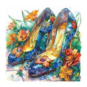 16 JPG Cinderella Crystal Shoes Clipart, Cinderella Shoe Jpg ...