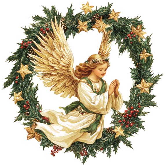 Clipart Angeli Di Natale