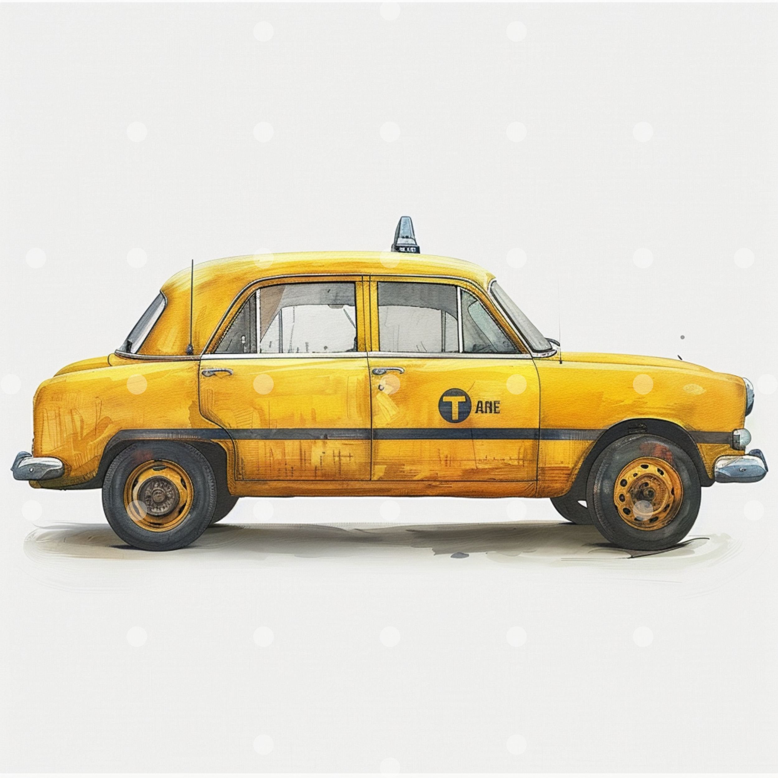 12 Yellow Taxi Cab Cliparts, Jpg,high Quality Jpg Yellow Cab, Taxi Cab ...