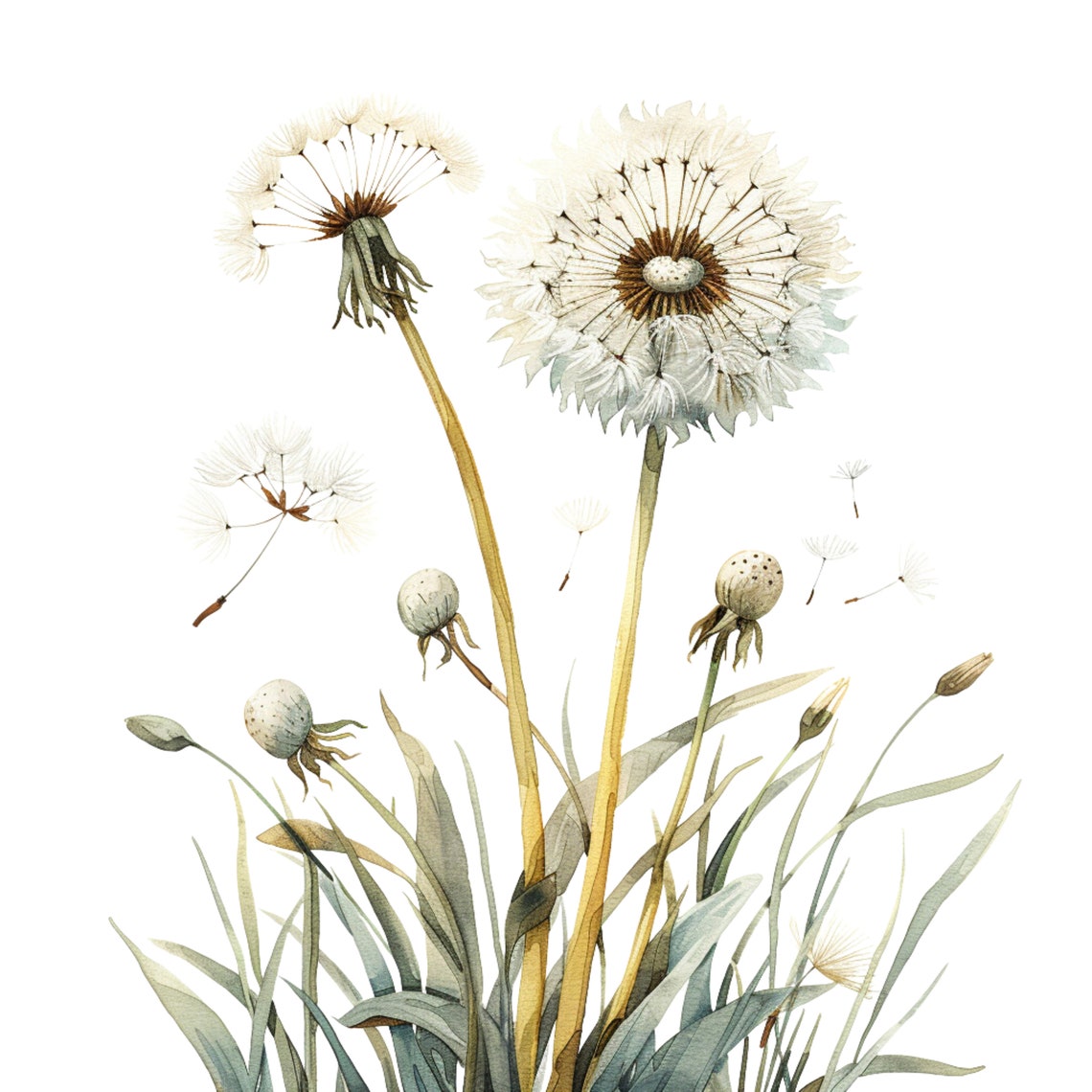 15 PNG DANDELIONS Clipart. Transparent Background Png Dandelions ...
