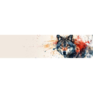 10 Wolf Border Clipart, Wolf High-resolution JPG, Wolf Digital Download ...