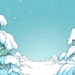Christmas Card Backgrounds: Snowy Winter Frames (digital Download ...