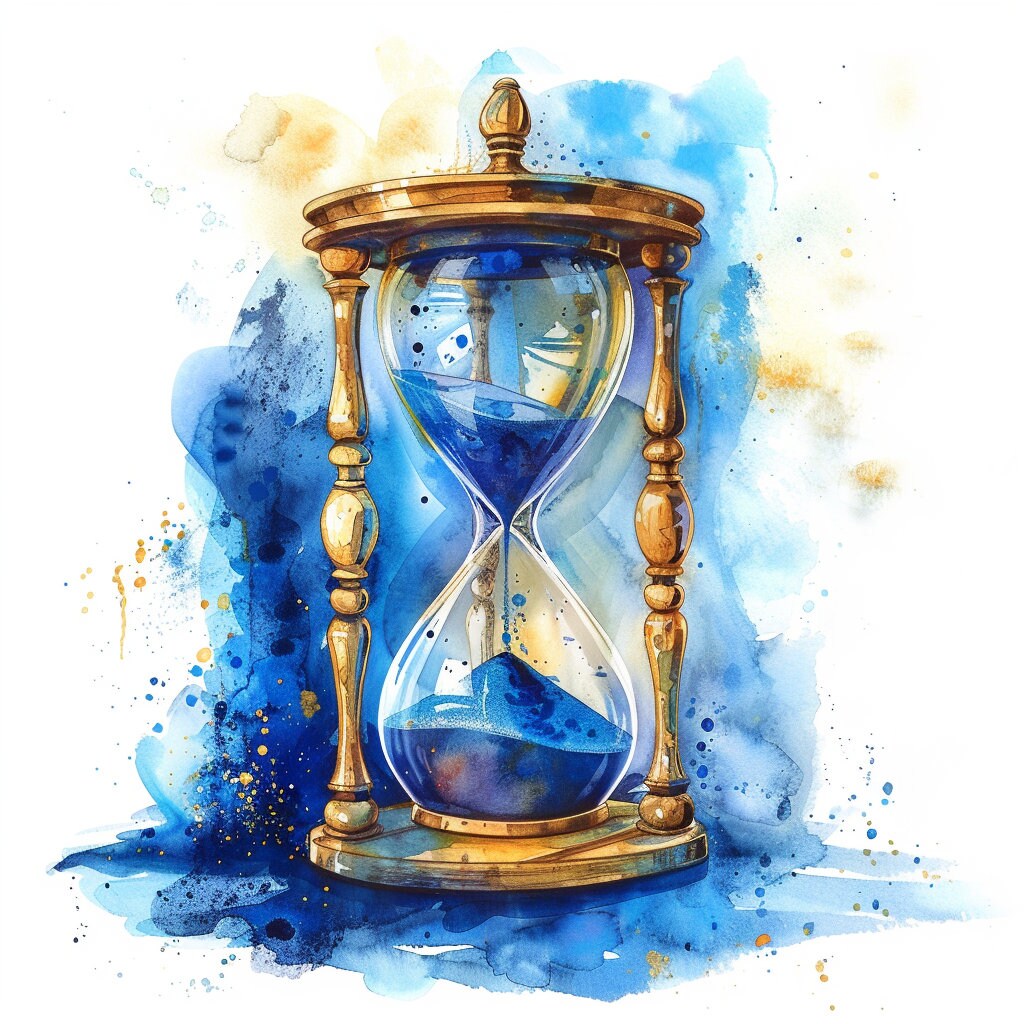 16 JPG Sandglass Clipart, Sand Timer Jpg, Sand Clock Clipart, , Digital ...