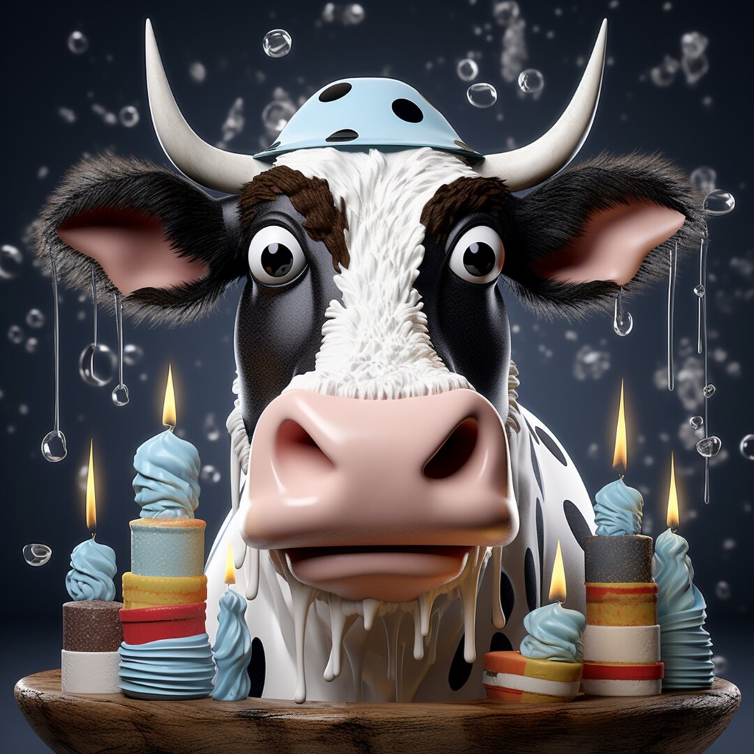 11 JPG Happy Birthday Clipart, Funny Cow Clip Art, Cute Cow Clipart ...