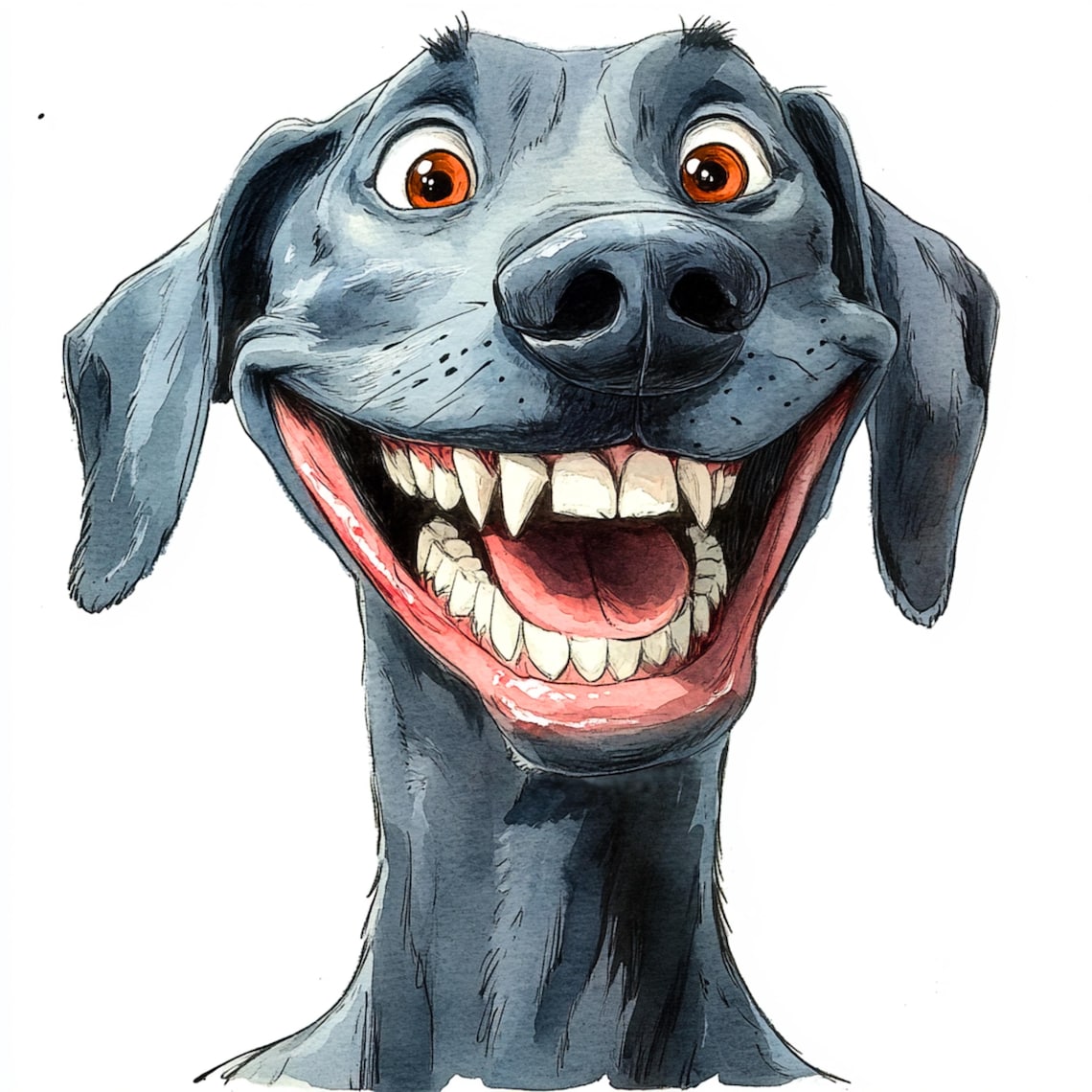 Goofy Dogs Clipart: 102 Cartoon Dog Pngs (digital Download), Spring ...