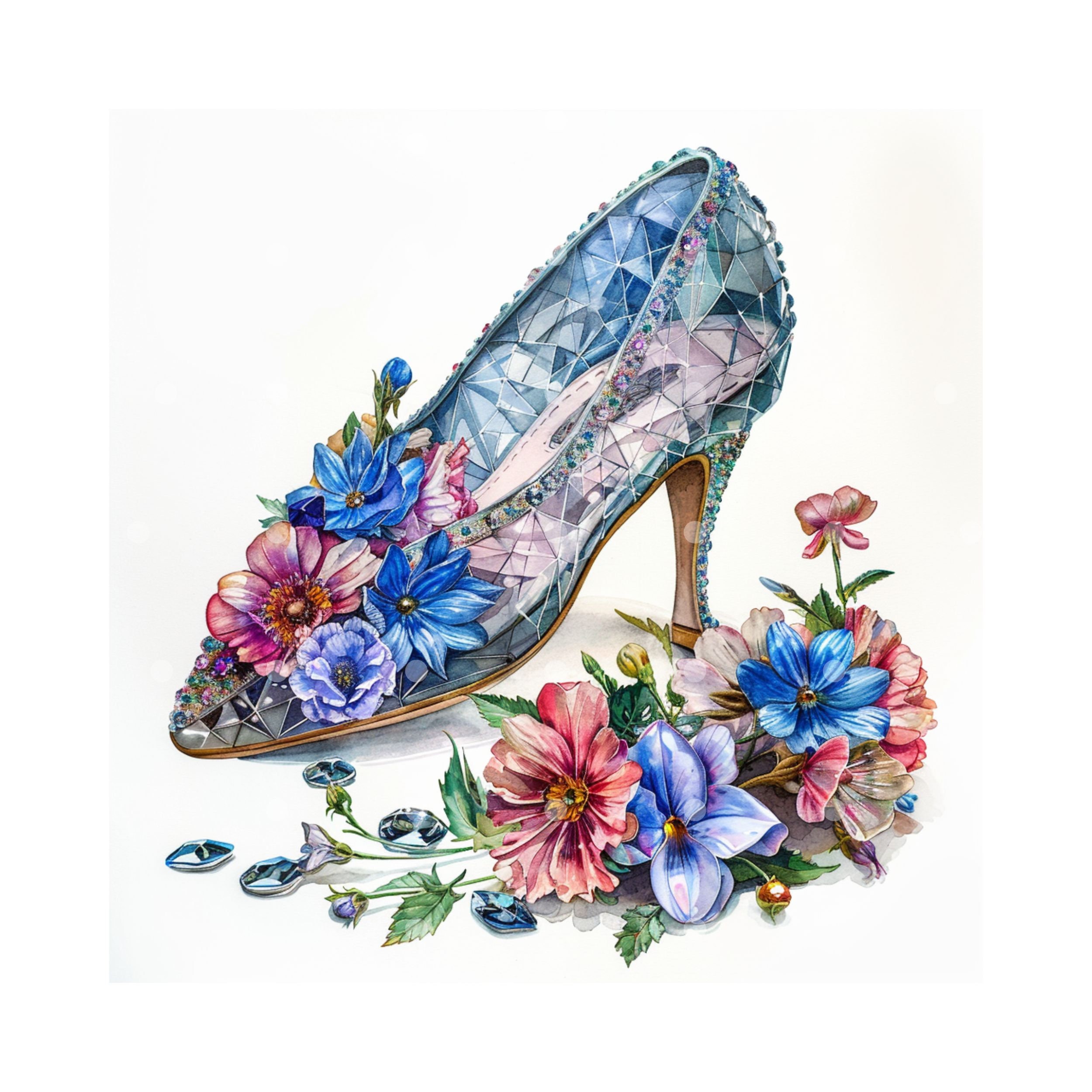 16 JPG Cinderella Crystal Shoes Clipart, Cinderella Shoe Jpg ...