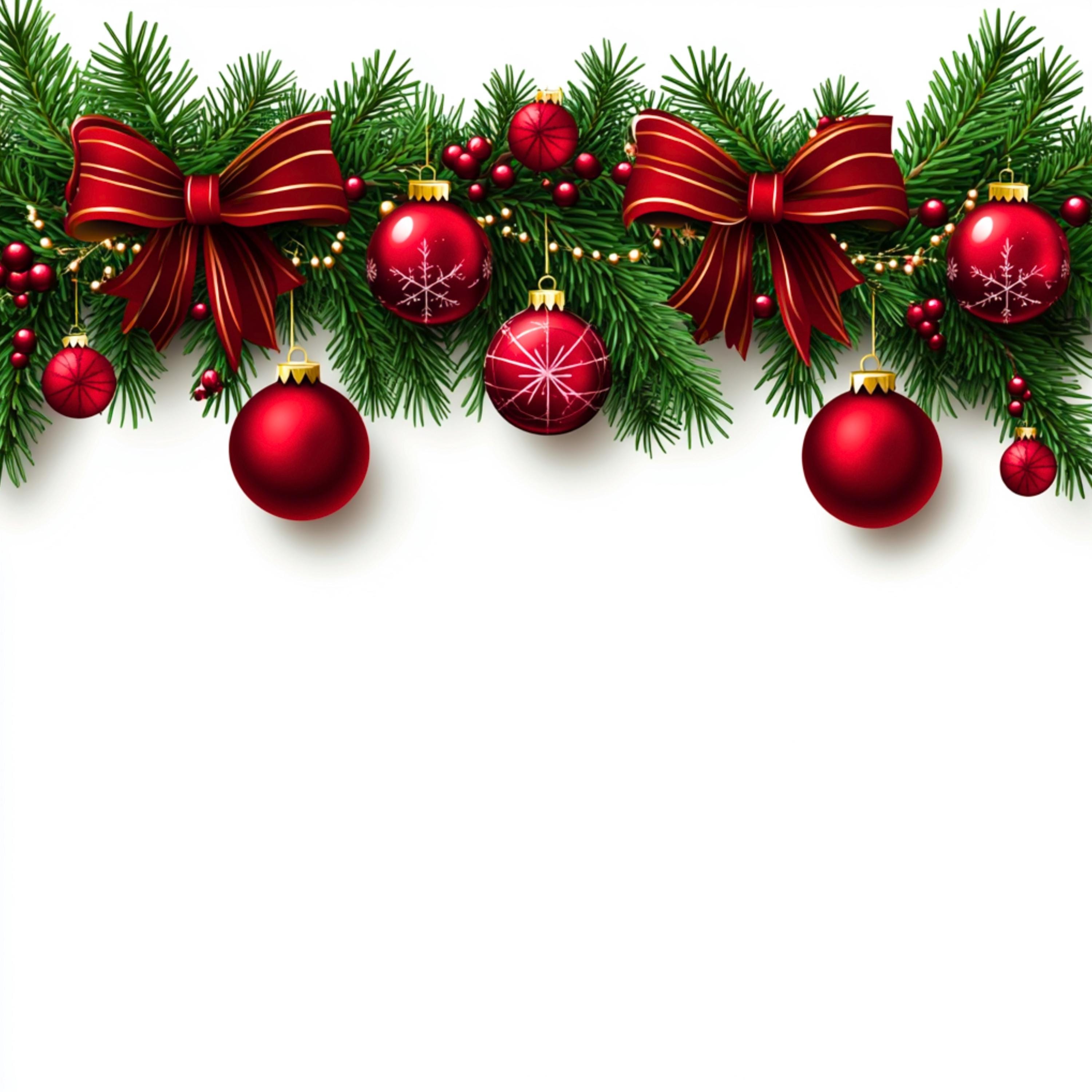 Christmas Border Clipart: Holiday Frame Decor (digital Download) - Etsy UK