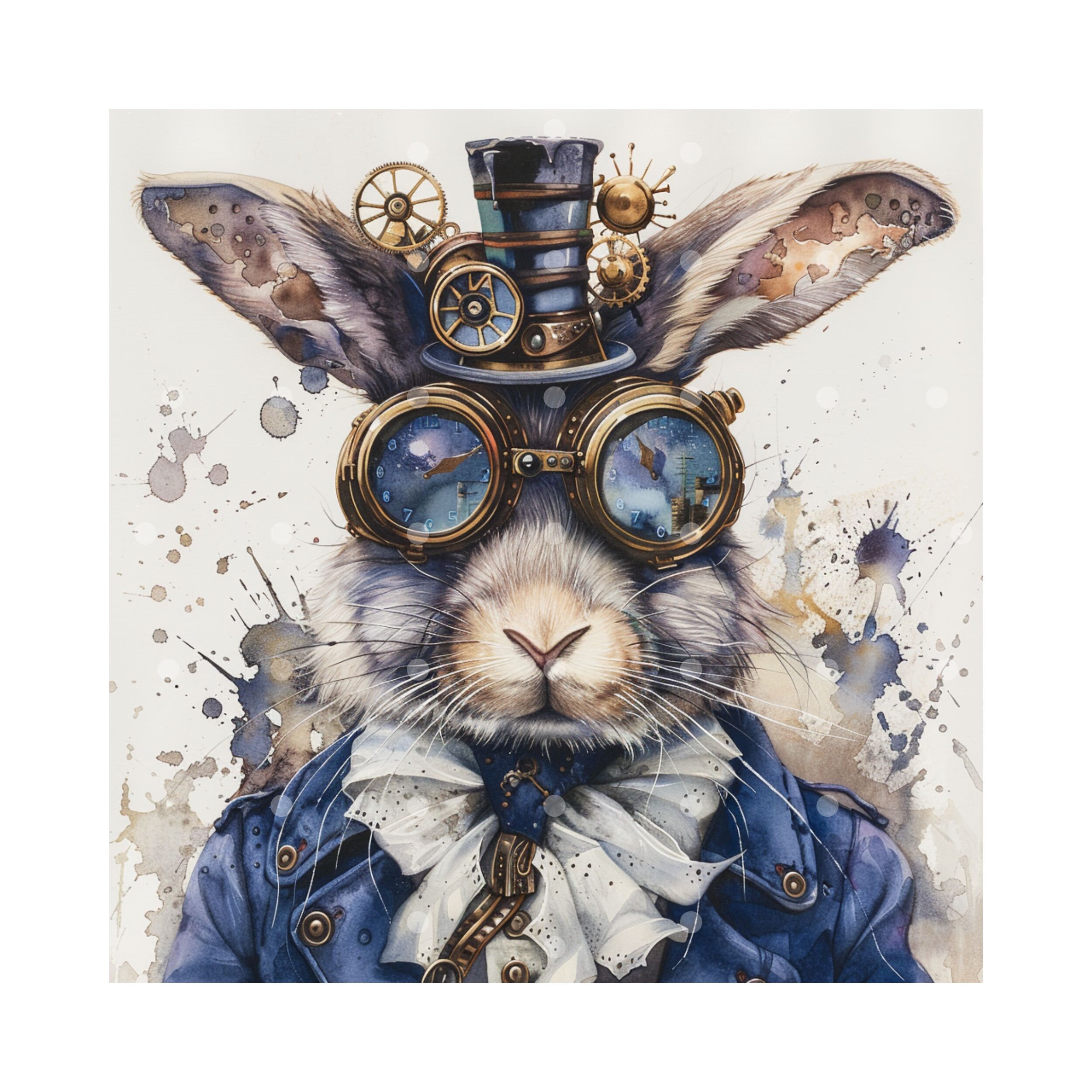 12 PNG Cyber Bunnyr Clipart, Rabbit Clipart, Cyber Bunny, Printable ...