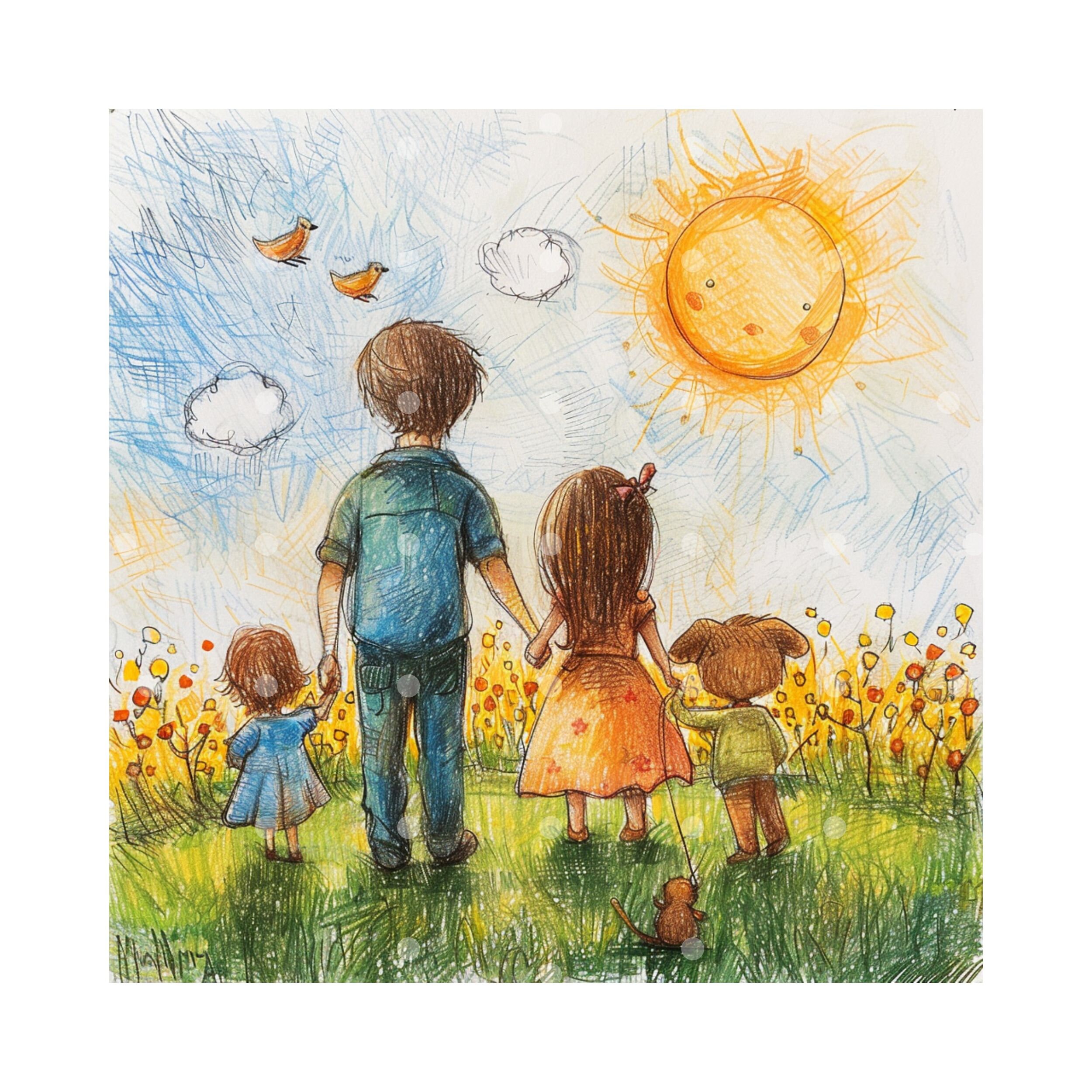 12 Family Pastel Clipart, JPG Clipart. Family Together. Printable ...