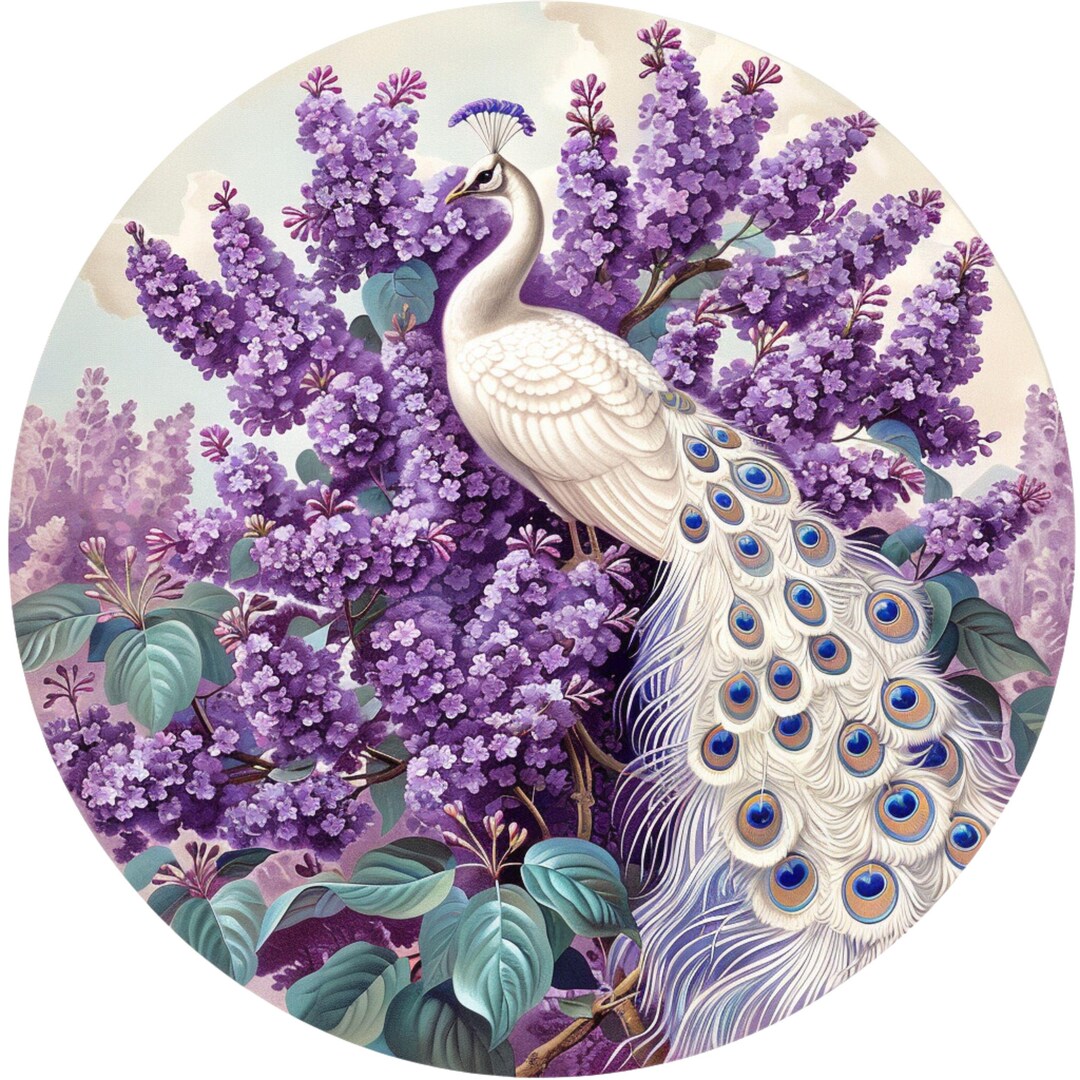 12 PEACOCK in the GARDEN, Png Beautiful Peacock Images, Watercolor ...