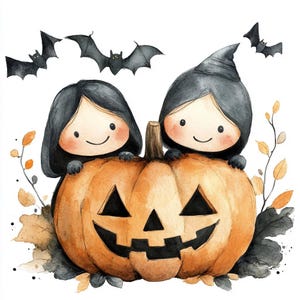 10 Cute Vampires Clipart, Cartoon Vampire Bundle Clip Art, Halloween ...