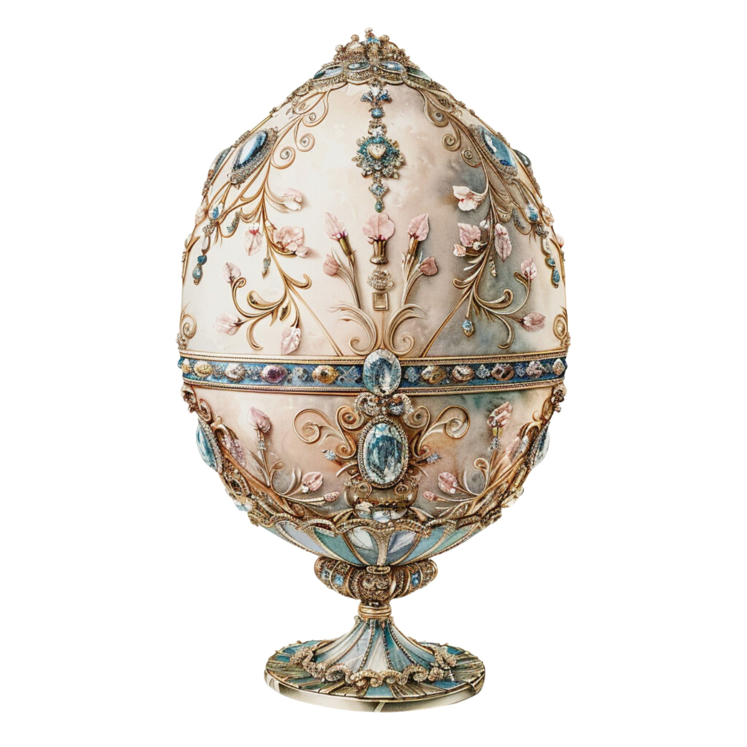 10 Faberge Egg Cliparts, Treasure Egg PNG, Faberge Egg Pink, Faberge ...