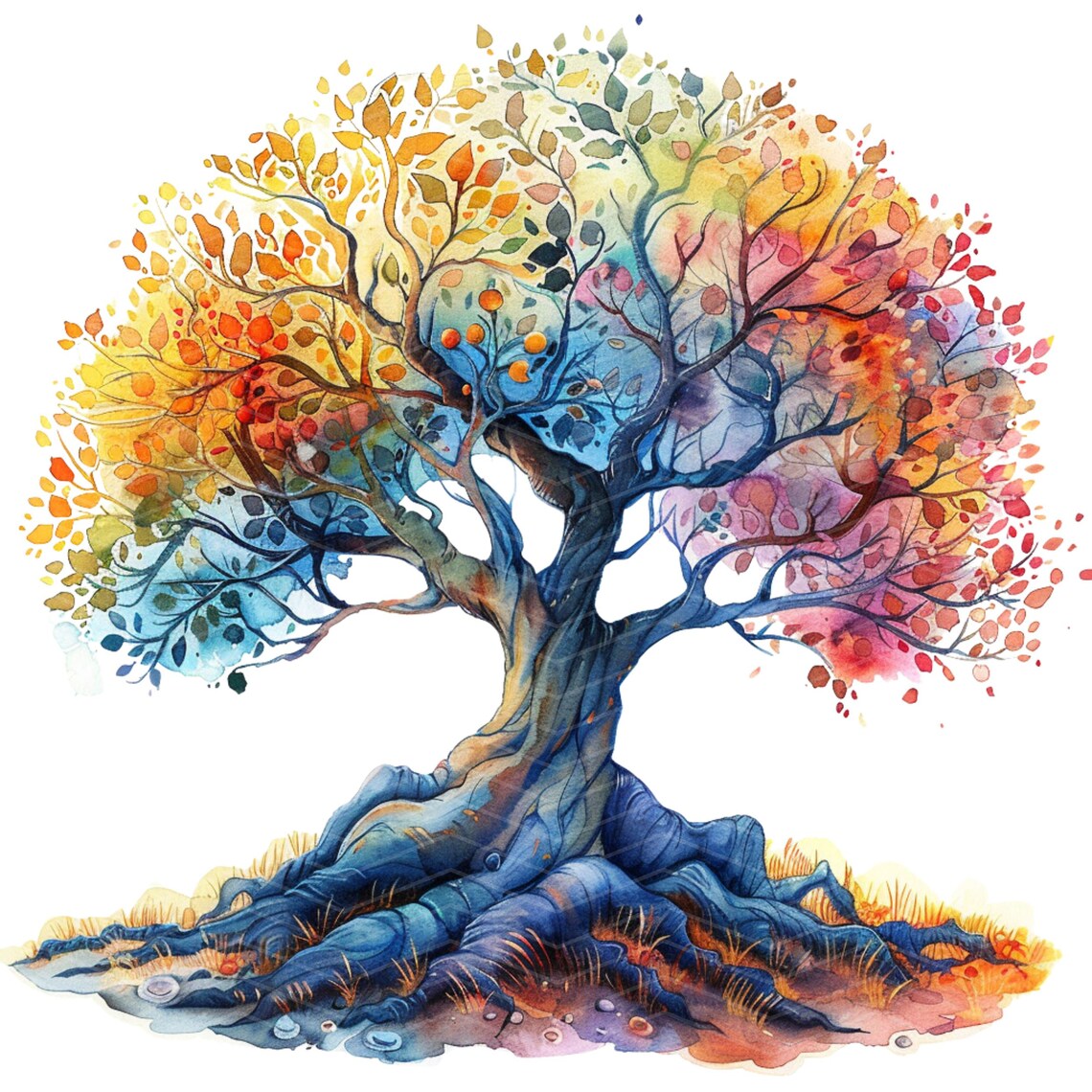 10 Mystic Tree Cliparts, Png Magic Tree, Fantasy Tree Clipart ...