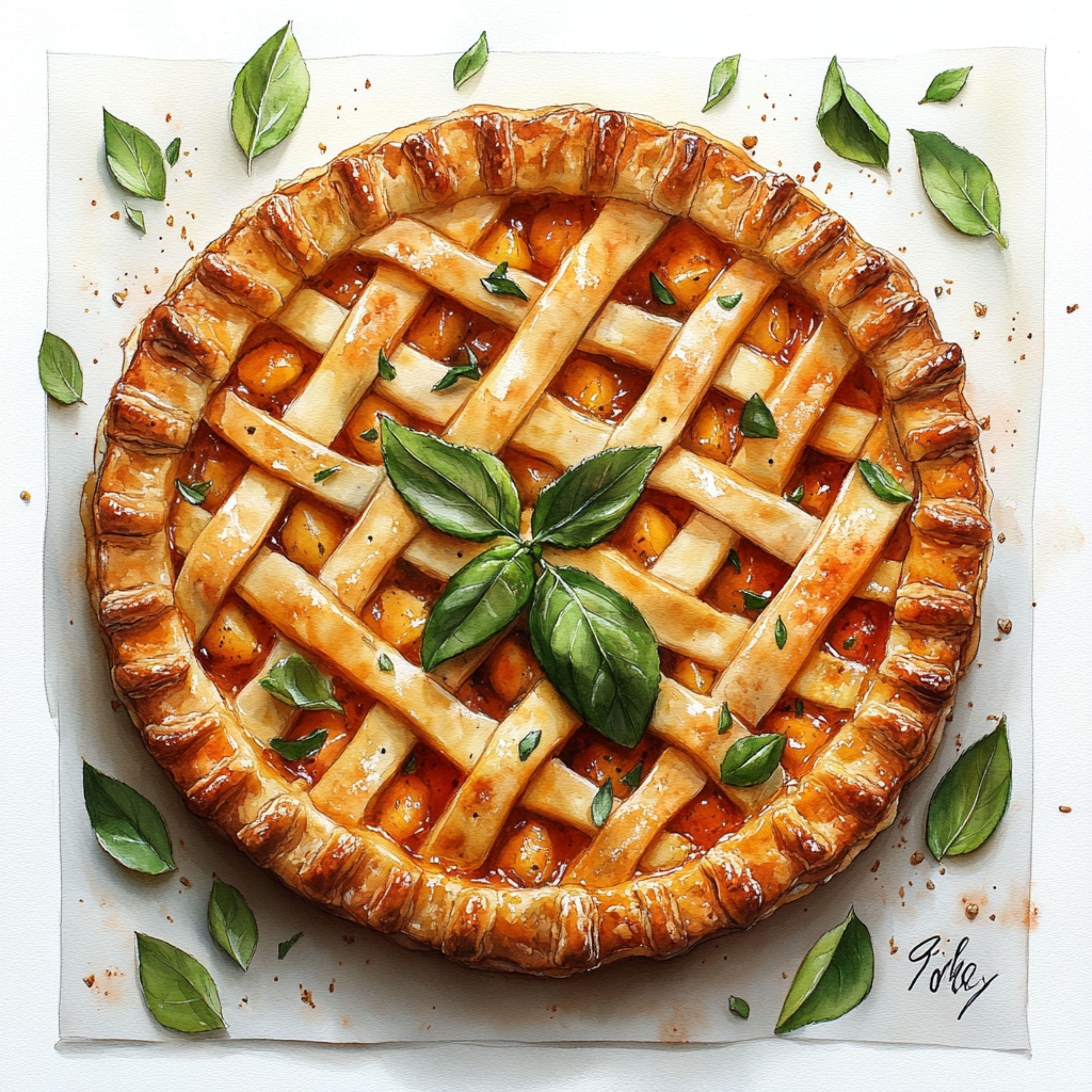 12 APPLE PIE Clipart, Png Pie Image, Homemade Pie Clip Art, Digital ...