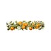 12 Orange Branch Border Clipart, Jpg, Orange Blanch Watercolor Clip Art ...
