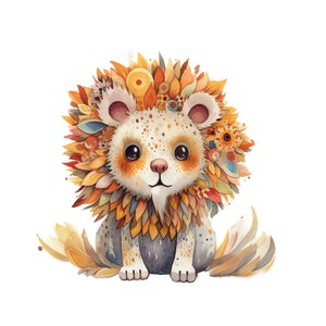 12 PNG Enchanted Animals Digital Image, Magic Animals, Beautiful ...