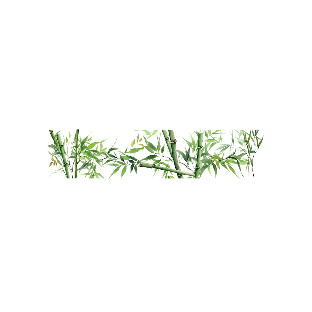 11 PNG Bamboo Leaves Border Clipart, Bamboo Clipart, High Quality PNG ...