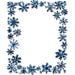 Christmas Snowflake Frames Clip Art: Holiday PNG Bundle (digital ...