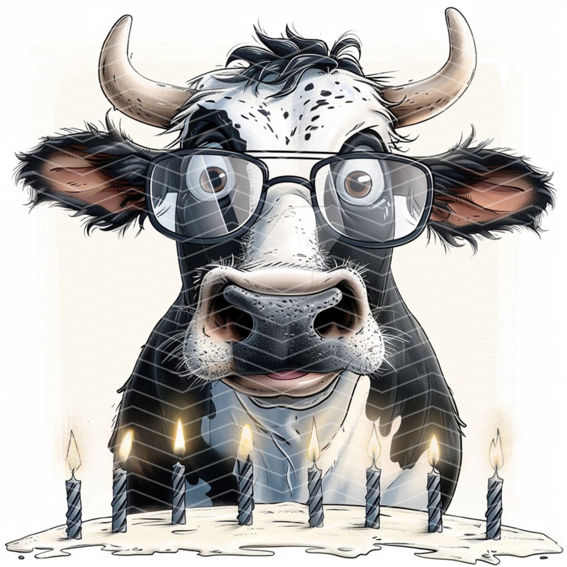 12 Surprised Cow Clipart, Scared Cow Clip Art, Confused Bull Clipart ...