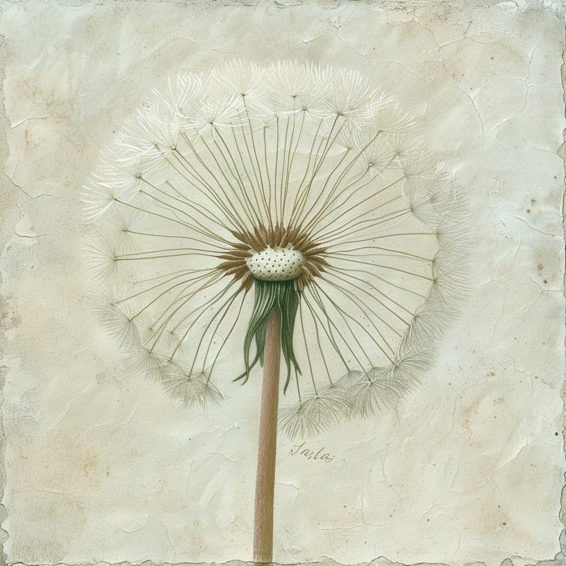 20 Dandelion Watercolor, Clipart Dandelion Bundle, JPG, Craft Art, Card ...