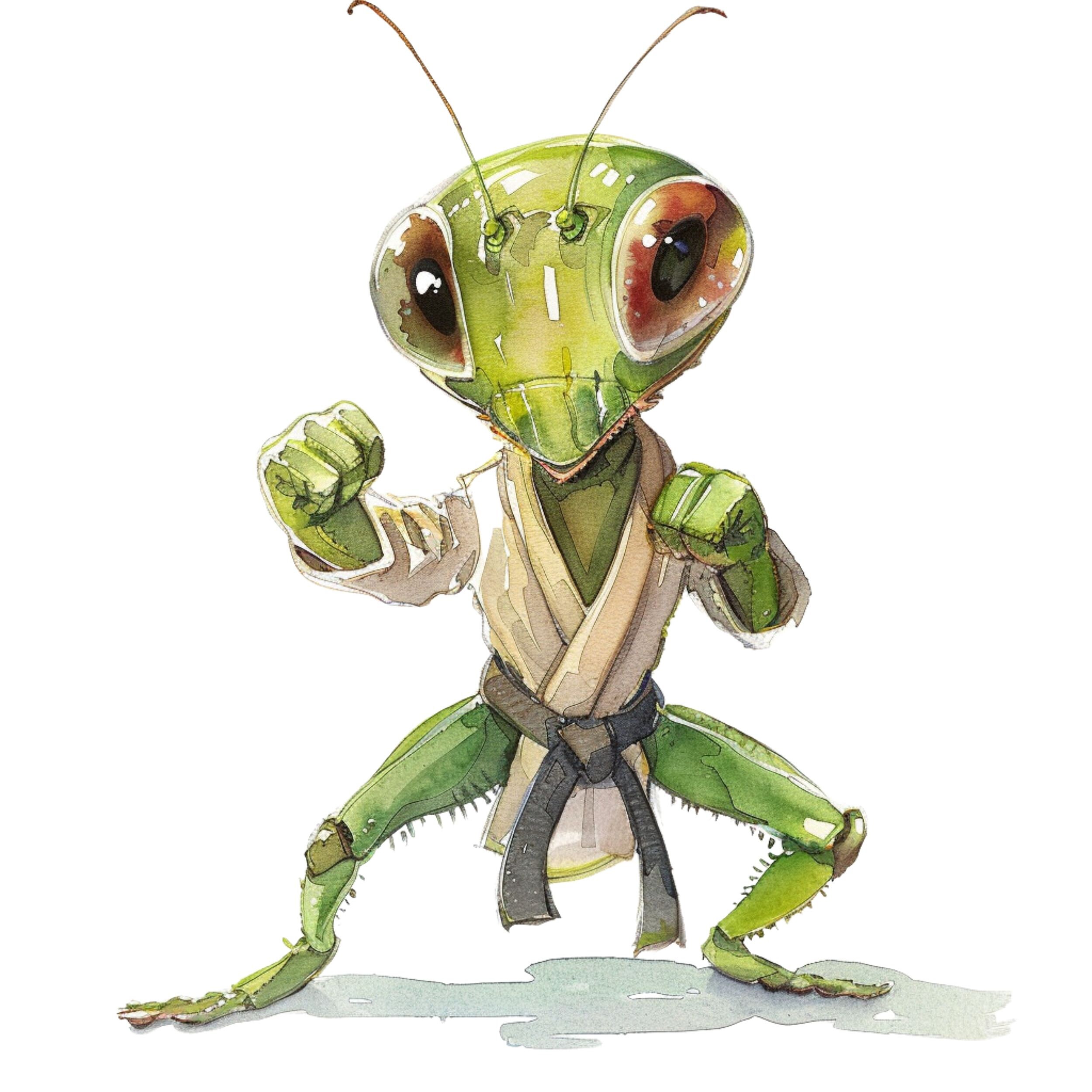 11 PNG Cartoon MANTIS Clipart, Baby Mantis Sensei Png, Printable ...