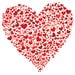Red Hearts Valentine's Day Clipart: Love Heart Designs (JPG Digital ...