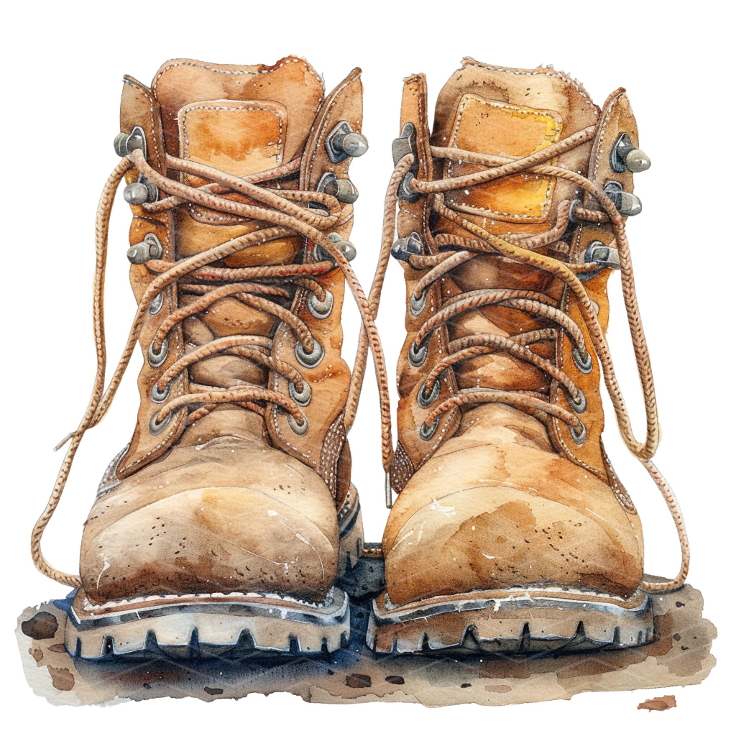 20 Boots Cliparts, PNG, Soccer Boot, Old Fashion Boots, Printable ...