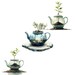 Watercolor Sprout in Teapot Cliparts: Growing Plant Illustration ...