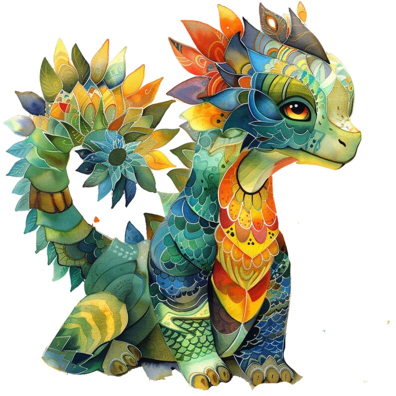 12 PNG Enchanted Animals Digital Image, Magic Animals, Beautiful ...