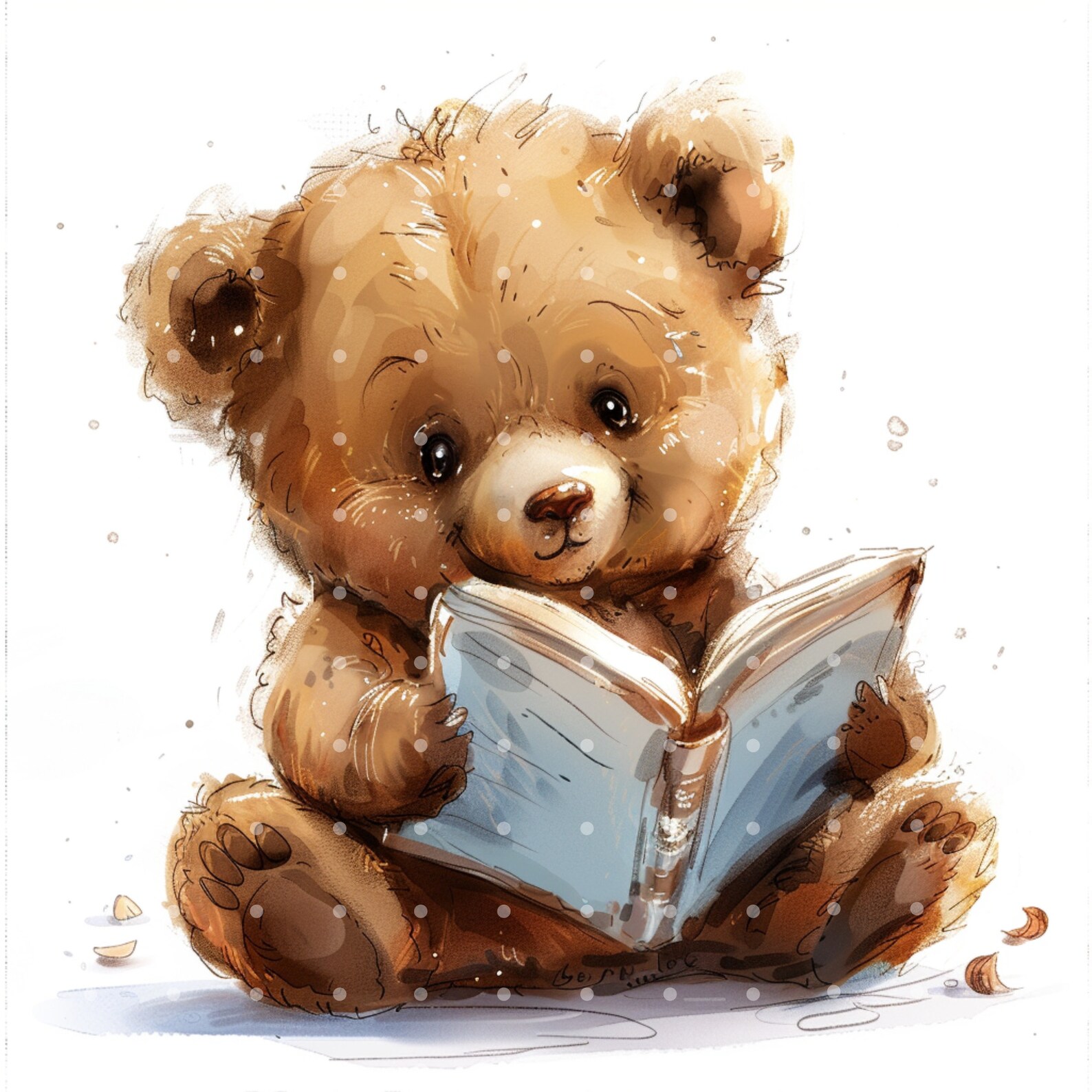 12 PNG Teddy Bear and Book, Book PNG Clipart, Teddy Bear Cute Clip Art ...