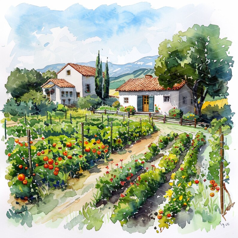 10 COUNTRY HOMESTEAD CLIPARTS, Jpg Homestead Image, Old Orchard Clipart ...