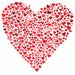 Red Hearts Valentine's Day Clipart: Love Heart Designs (JPG Digital ...