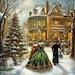 Victorian Christmas Clipart: Vintage Holiday Art (digital Download) - Etsy