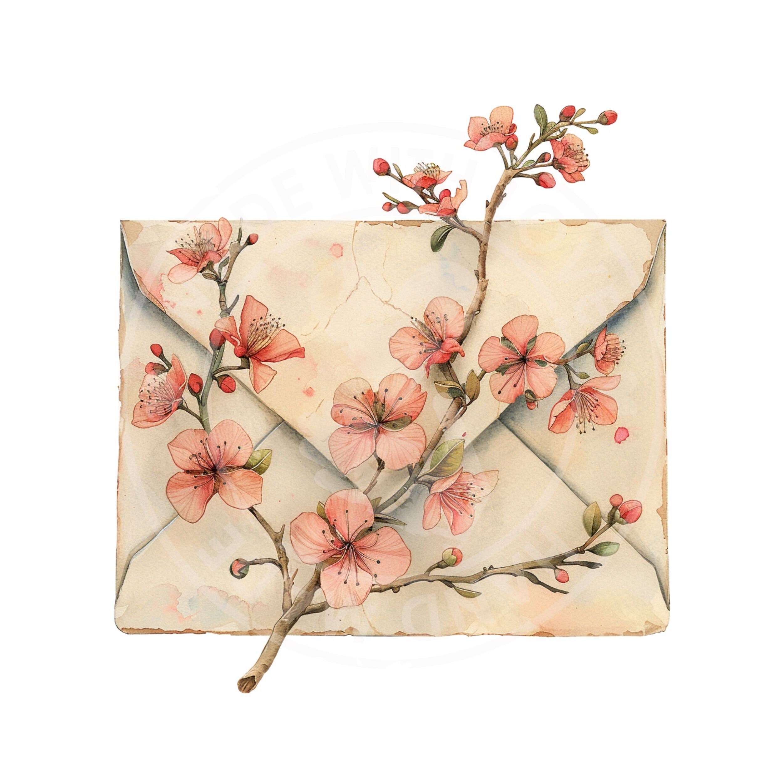 13 JPG Vintage Envelope Clipart.high Quality Jpg, Envelopes With ...