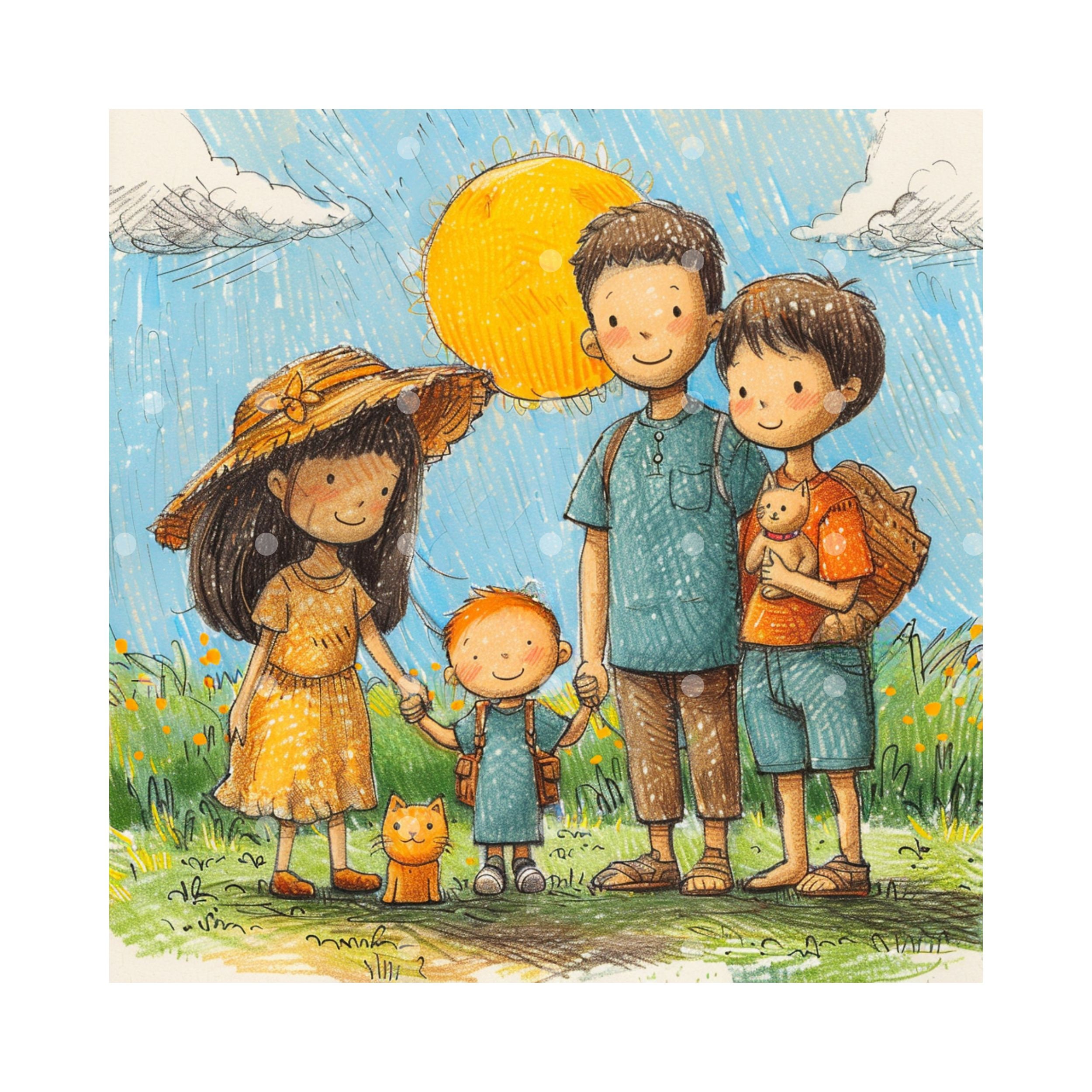 12 Family Pastel Clipart, JPG Clipart. Family Together. Printable ...