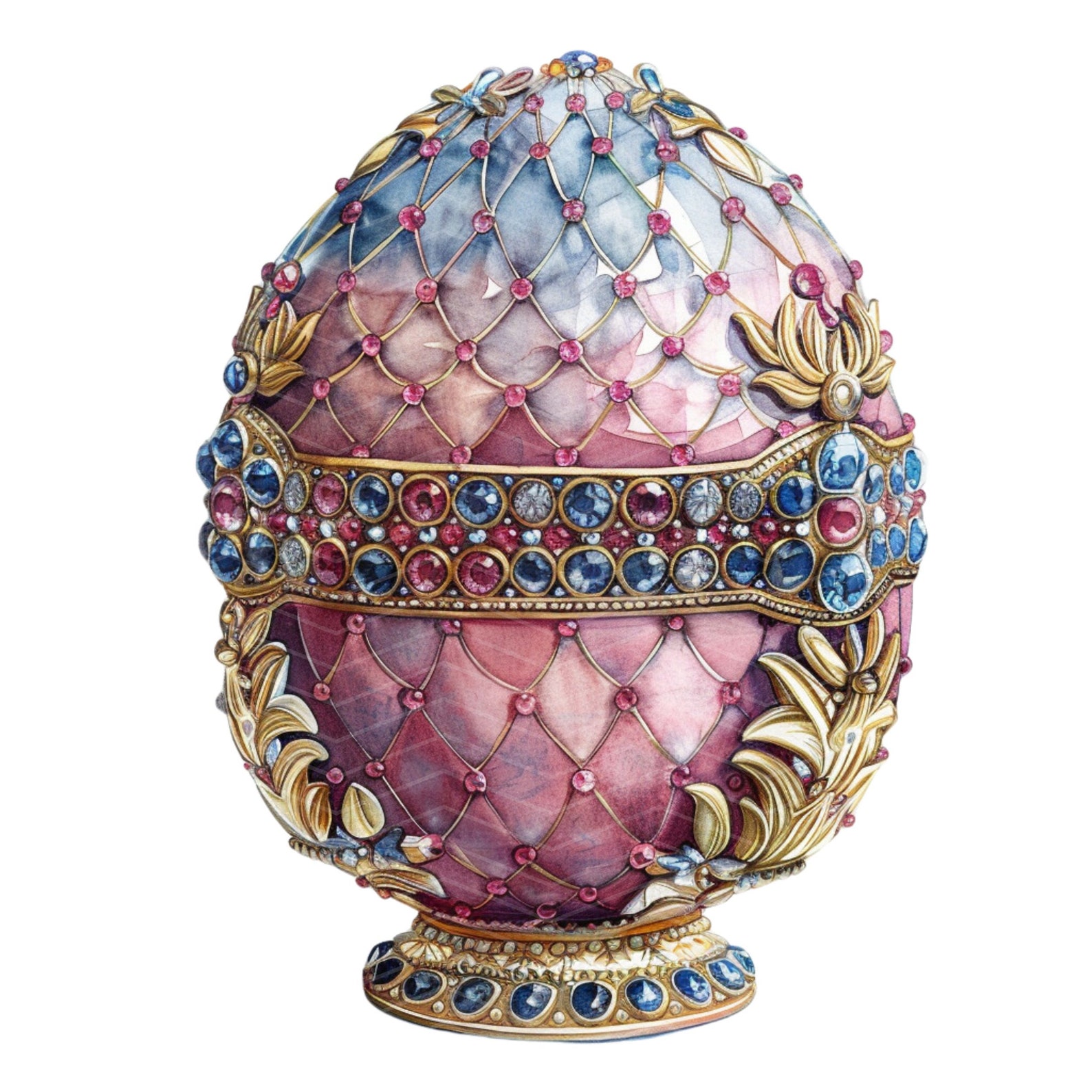 10 Faberge Egg Cliparts, Treasure Egg PNG, Faberge Egg Pink, Faberge ...
