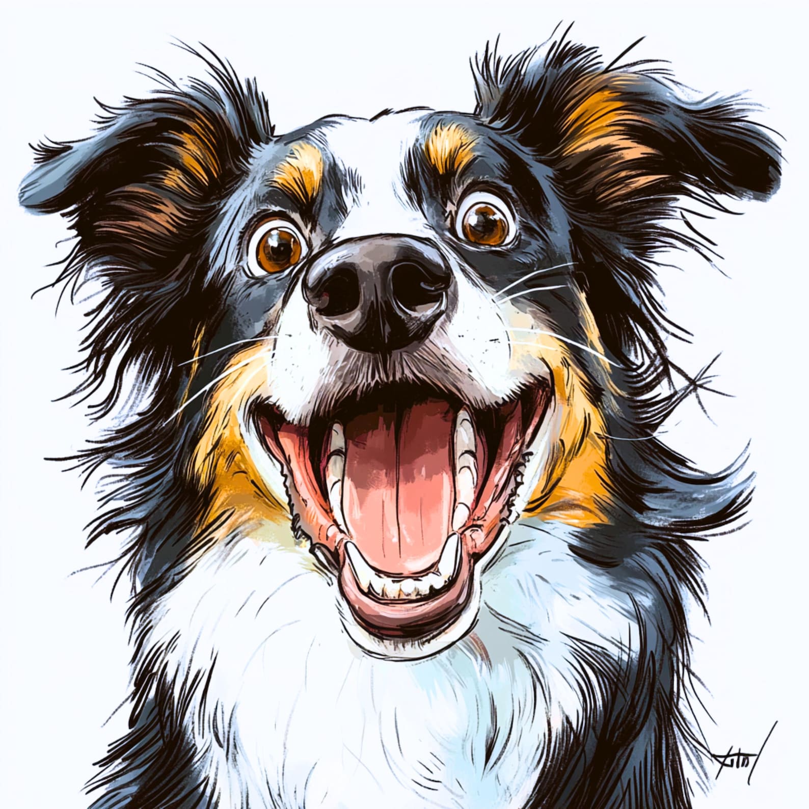 Goofy Dogs Clipart: 102 Cartoon Dog Pngs (digital Download), Spring ...