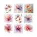 Abstract Watercolor Flower Clipart Bundle (digital Download) - Etsy