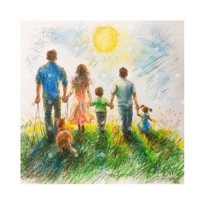 12 Family Pastel Clipart, JPG Clipart. Family Together. Printable ...