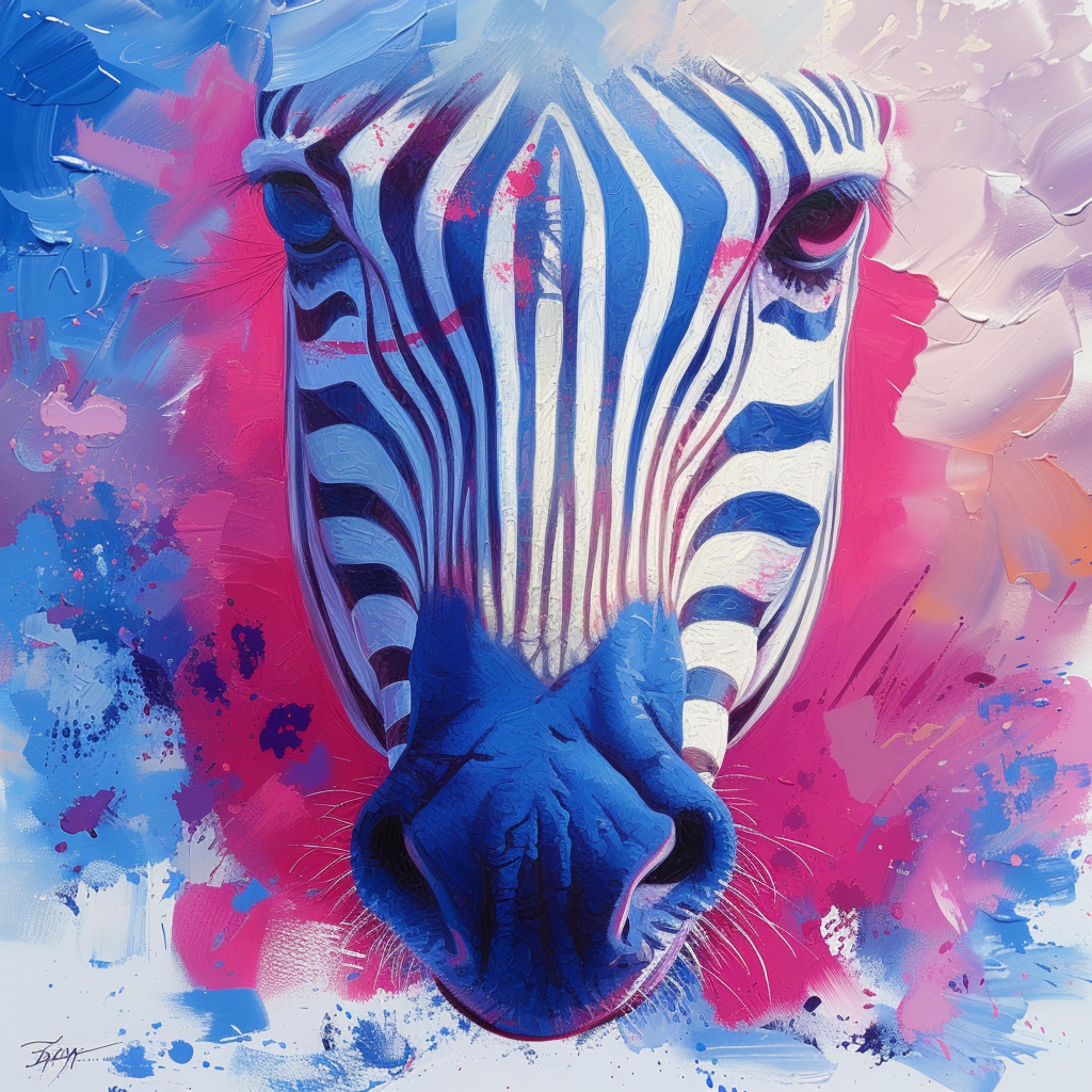 12 Zebra Neon Clipart, Zebra Clip Art Wall Art, Watercolor Zebra ...