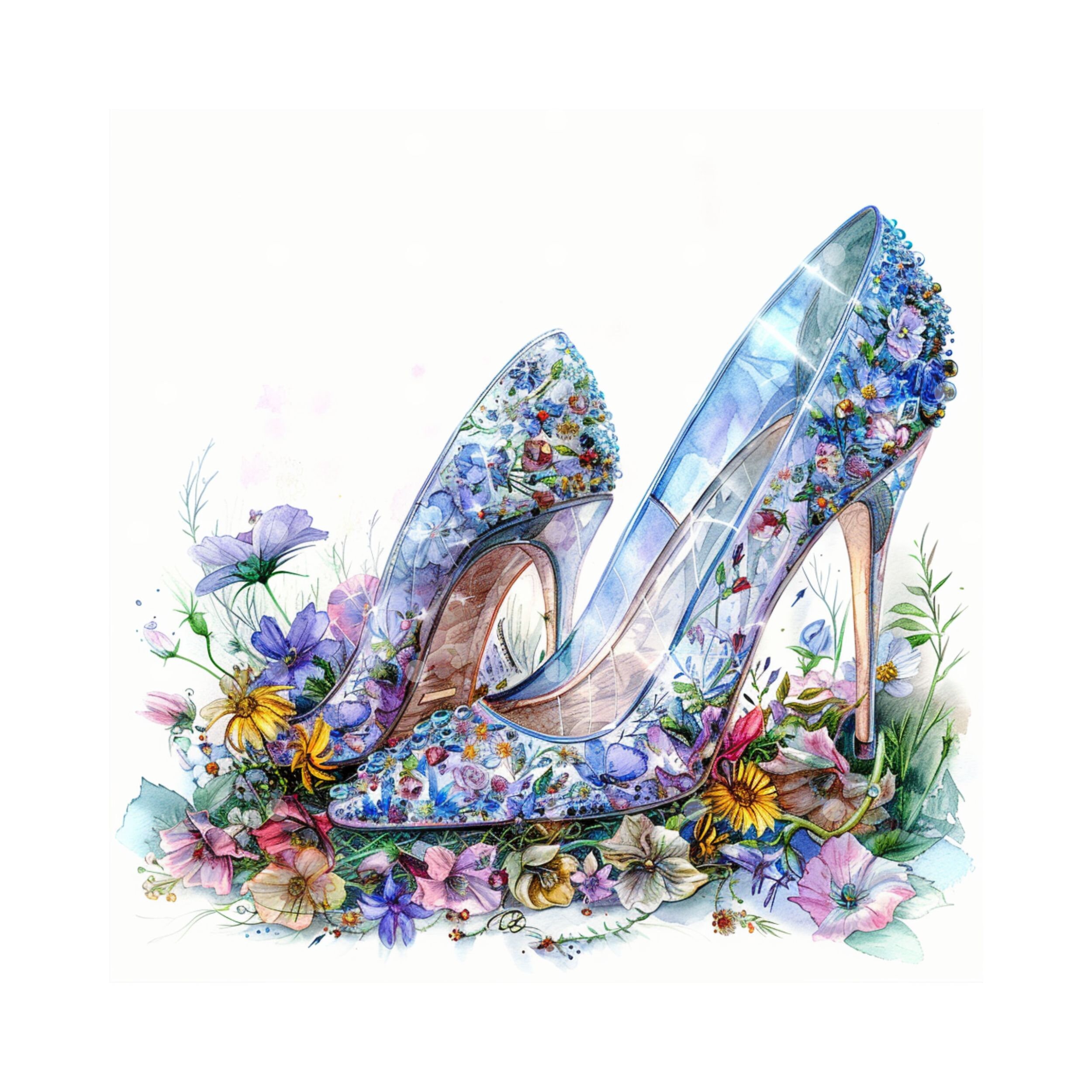 16 JPG Cinderella Crystal Shoes Clipart, Cinderella Shoe Jpg ...