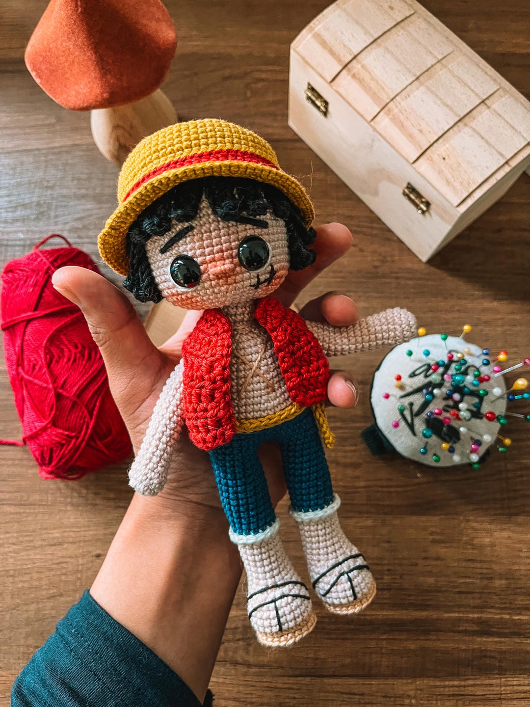 PDF Amigurumi Pattern Luffy in Spanish - Etsy