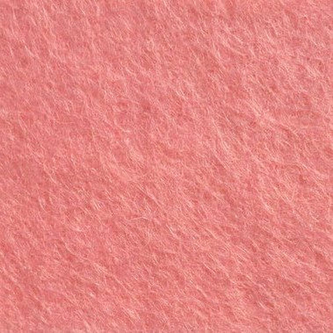PINK Wool Blend Felt 40% Wool 250g/m - Etsy